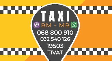 Taxi Tivat - MB Taxi - Pocetna